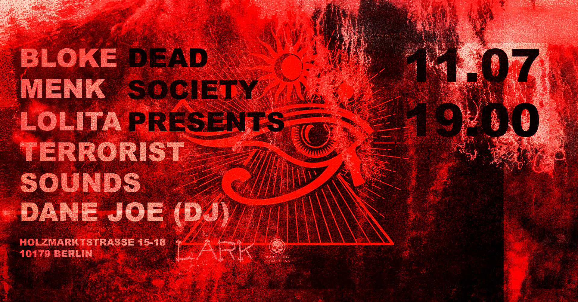 DEAD SOCIETY PRESENTS: BLOKE / MENK / LOLITA TERRORIST SOUNDS / DANE ...